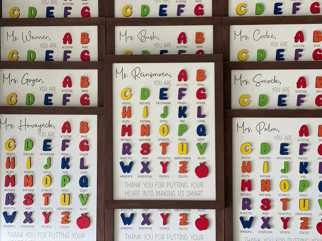 Teacher Items – Wendt Designs